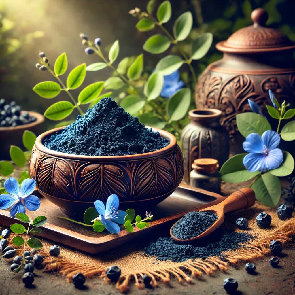 Différence entre la poudre de plante d'indigo et la poudre de nila ...