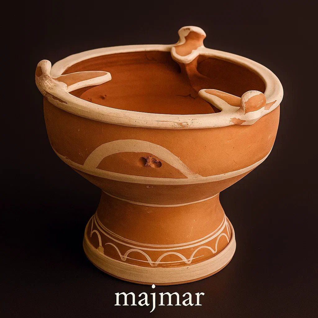 Majmar marocain en argile : cuisson au charbon & encens oriental ...