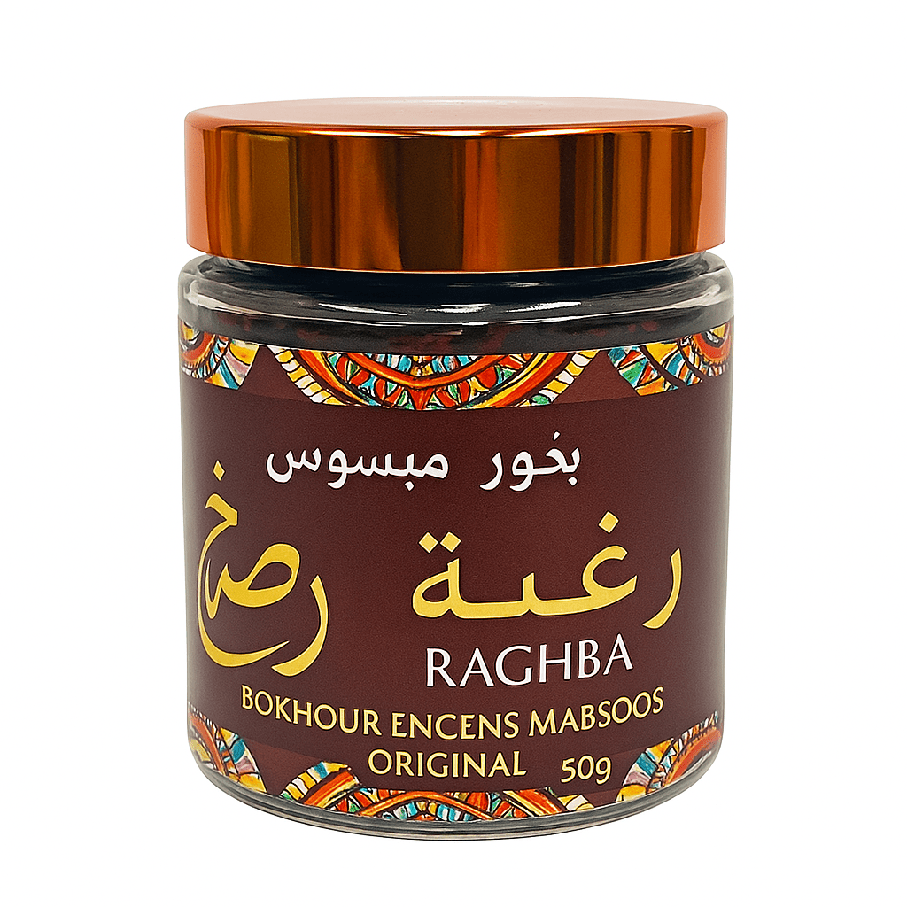 Bokhour Encens Mabsoos Raghba Original 50g — nilabeautys.com