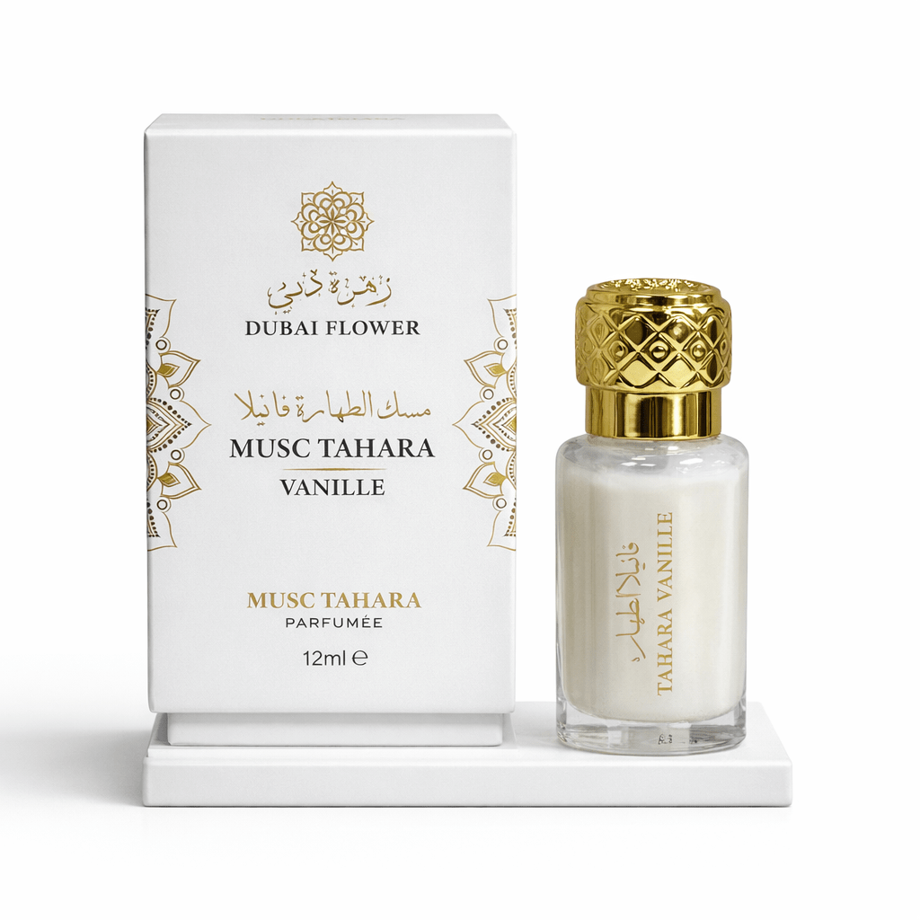 Musc Vanille 12ml – Musc Tahara Gourmand Sans Alcool — nilabeautys.com